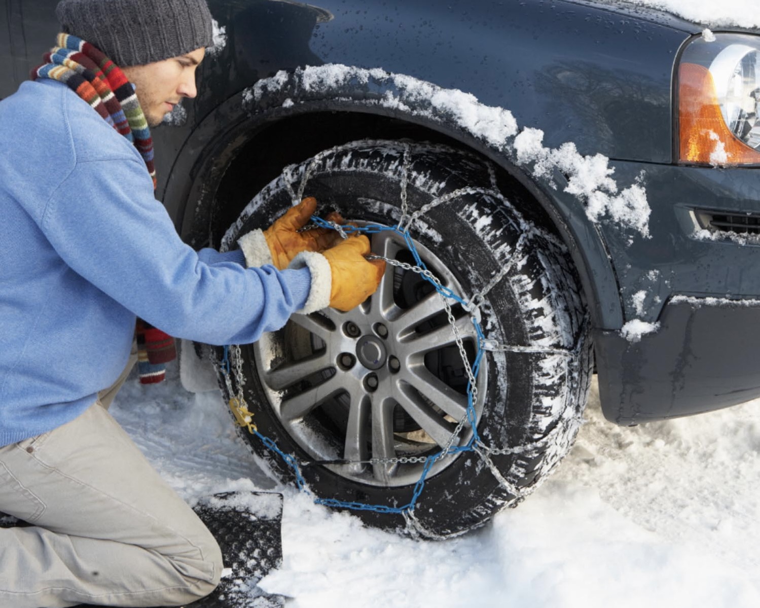 RV Snow Chains for Winter Camping (2025 Guide)