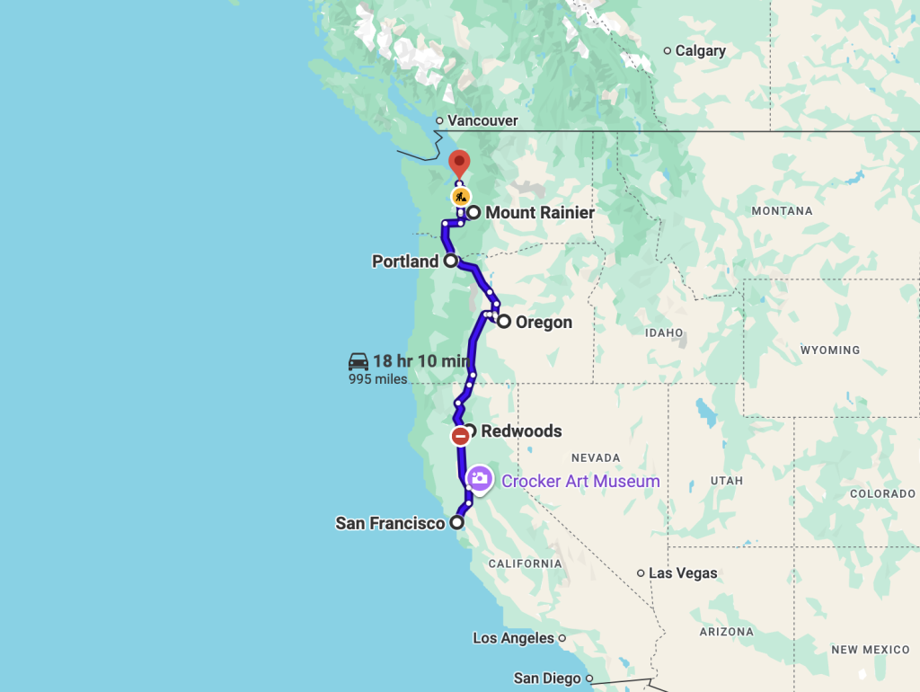 San Francisco to Seattle Road Trip (The Best Itinerary)
